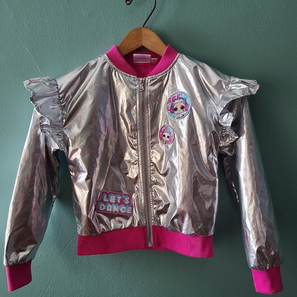 L.O.L. Surprise! | Jackets & Coats | Lol Surprise Metallic Bomber ...